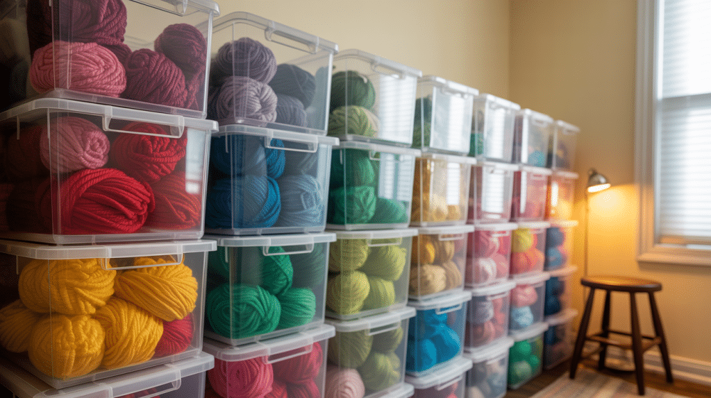 Yarn Storage Made Simple: Clever Ideas for Every Crafter - The Painted ...