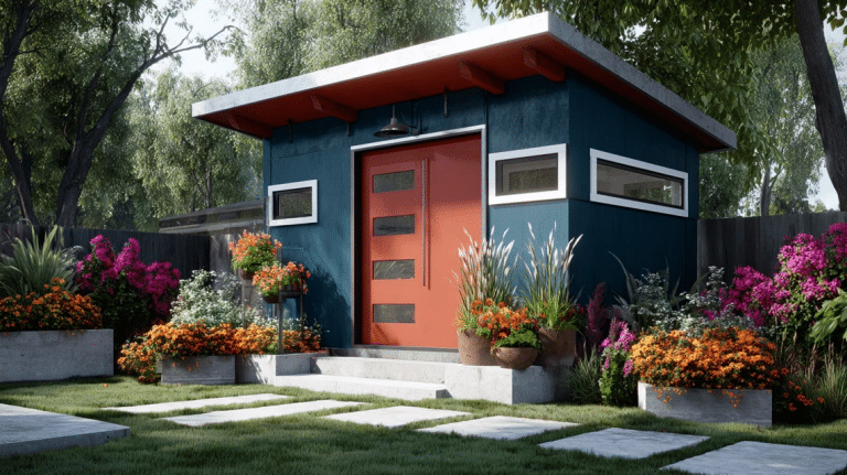 Exterior Shed Color Schemes That Always Work - The Painted Hinge