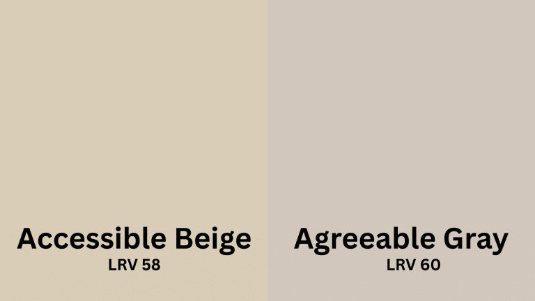 Using Accessible Beige vs Agreeable Gray in your Home - The Painted Hinge