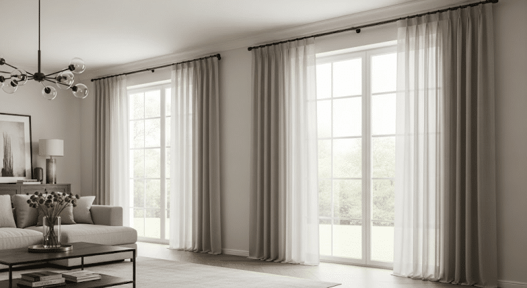 The Curtain Lengths Chart and Style Ideal for Your Space - The Painted ...
