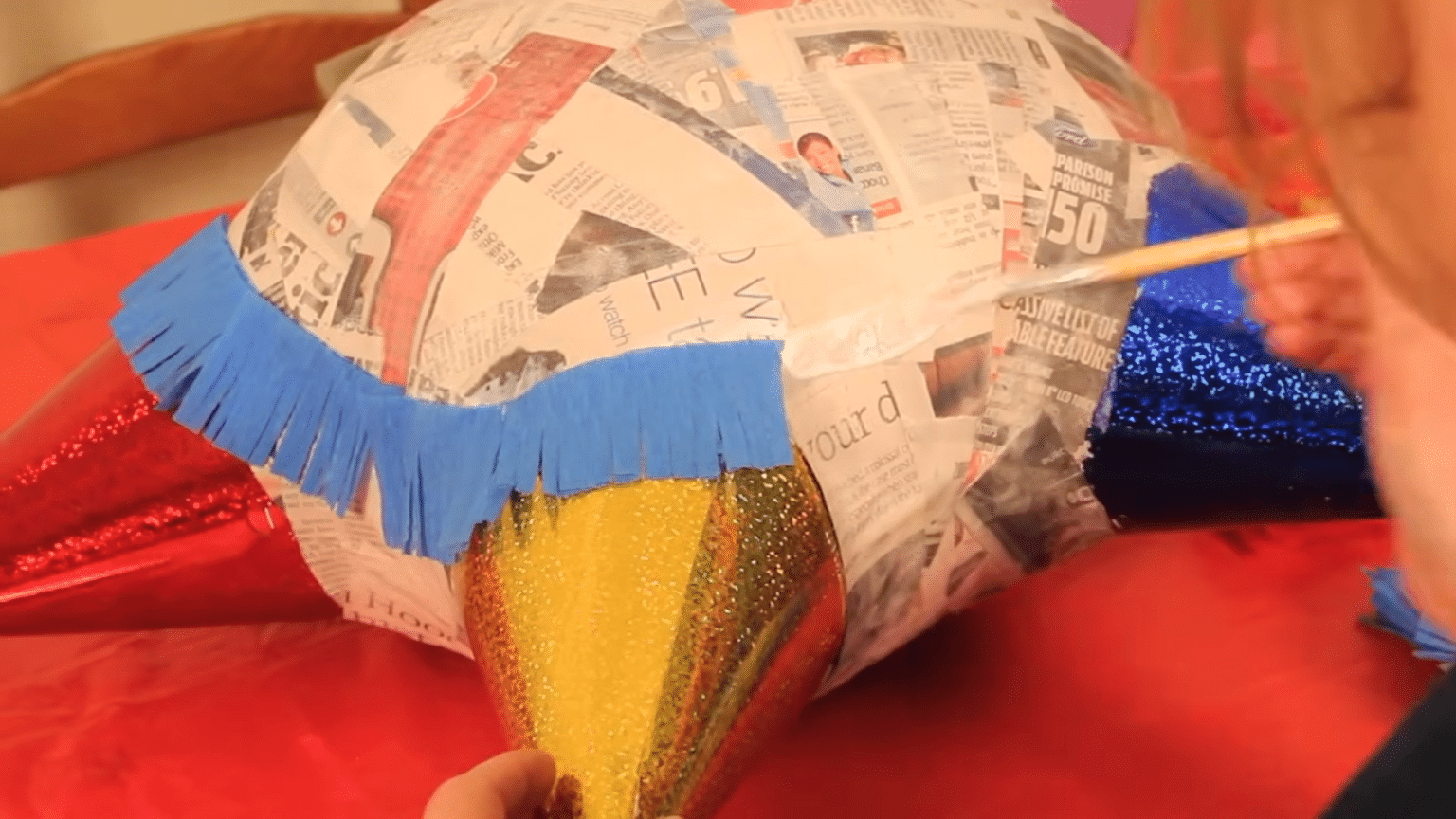 How to Make a Pinata in Easy Steps - The Painted Hinge
