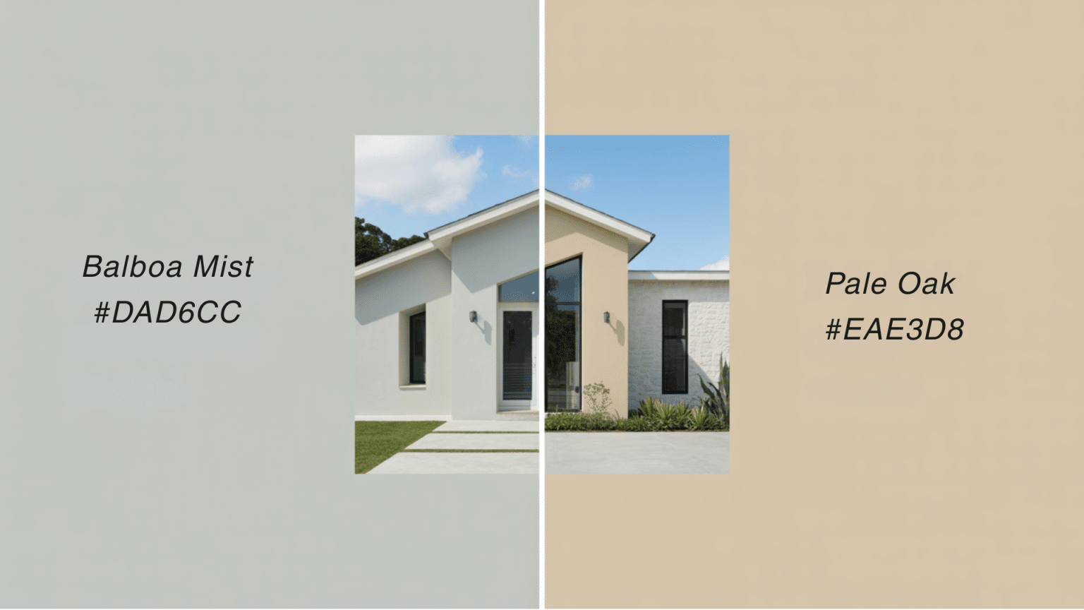 The Subtle Differences: Balboa Mist vs. Pale Oak - The Painted Hinge