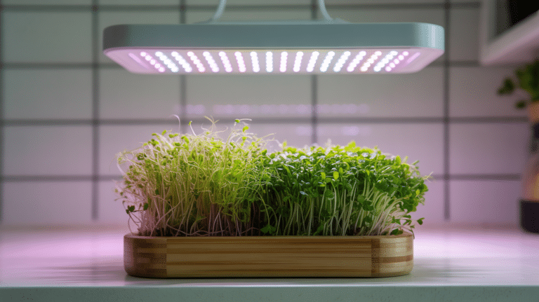 Growing Microgreens Indoors Set-Up Made Simple - The Painted Hinge