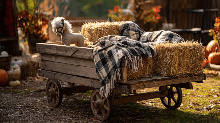 Fun and Easy Fall Wagon Decorating Ideas - The Painted Hinge