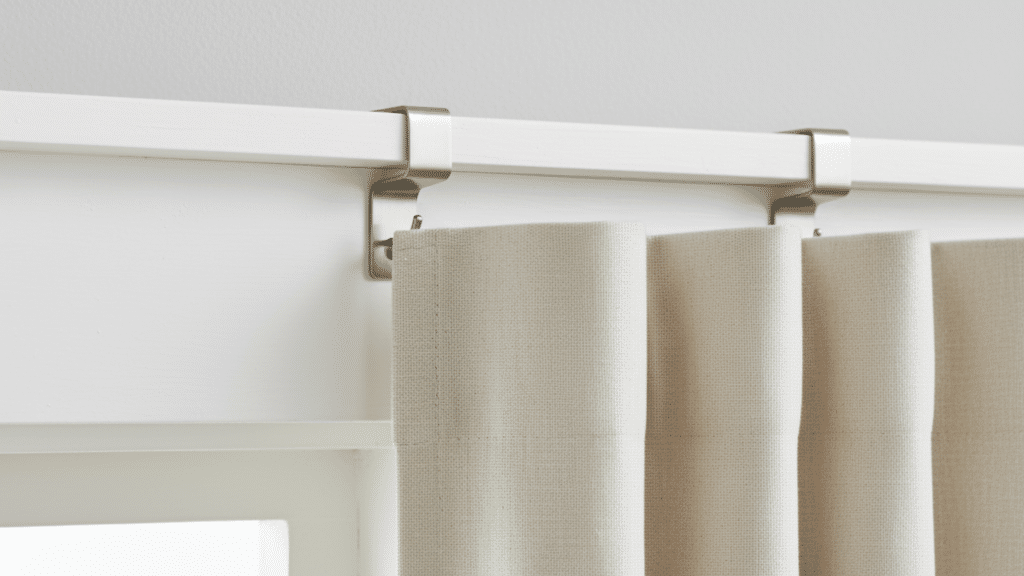 How to Hang Curtains Without Using a Rod - Easier Than You Can Guess ...