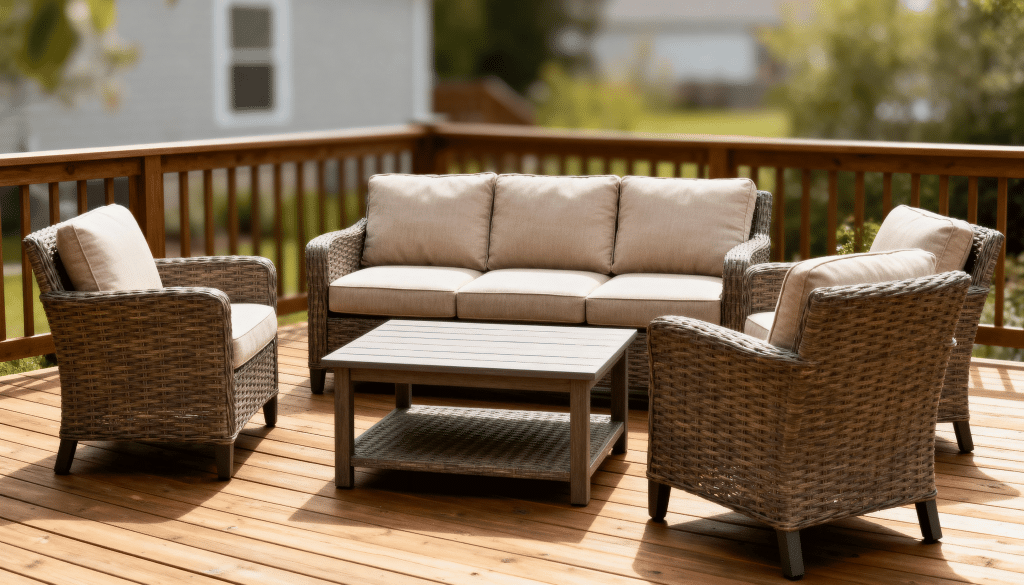 23 Stylish Deck Furniture Layouts for Every Space - The Painted Hinge