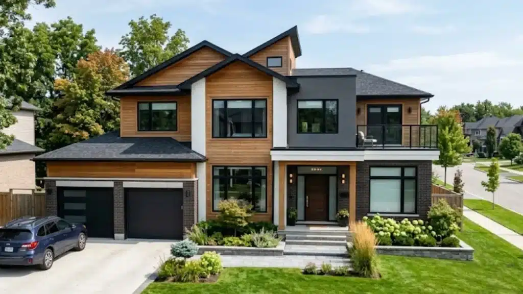 I Drove Past a Modern Suburban House 4 Times that I Designed my Own House!