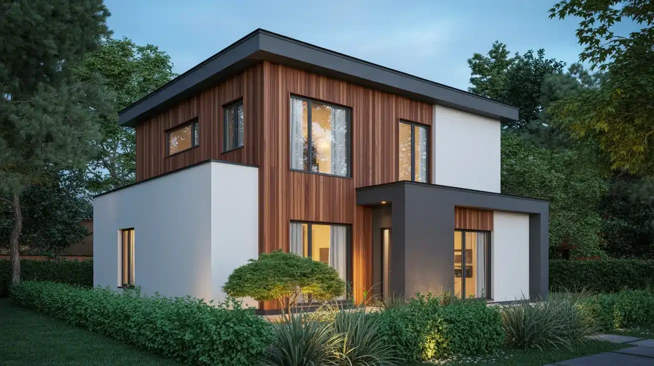 I Drove Past a Modern Suburban House 4 Times that I Designed my Own House!