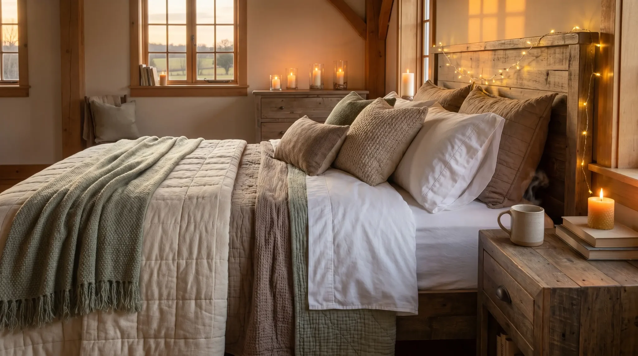 7 Simple Secrets to a Cozier Farmhouse Bedtime Routine